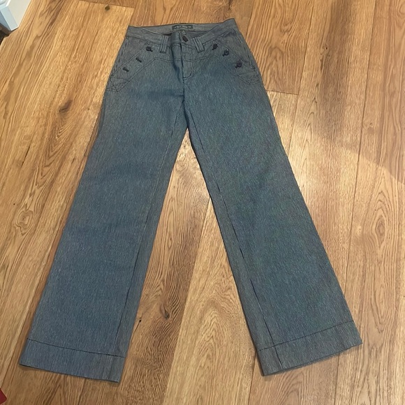 ralph lauren LRL | Pants & Jumpsuits | Ralph Lauren Railroad Striped ...